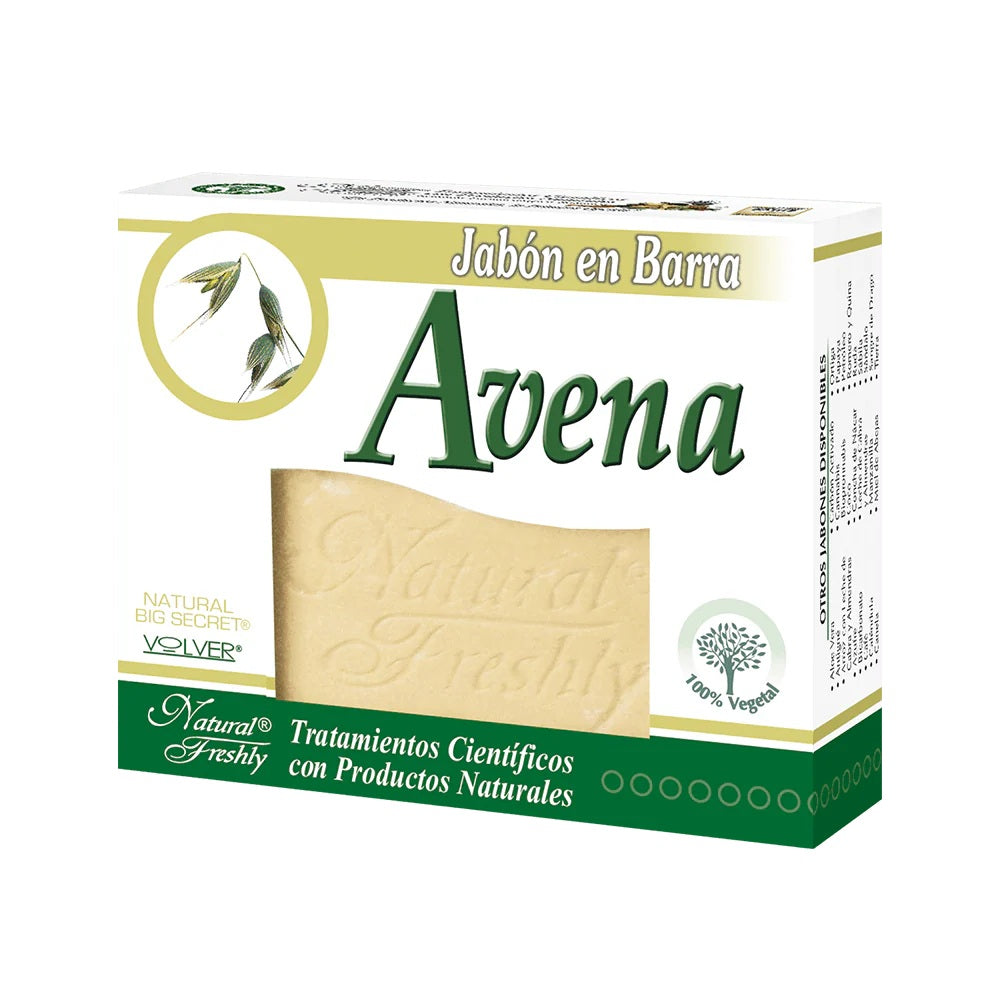Jabón De Avena En Barra Facial Natural Freshly – ABS - Almacén de ...
